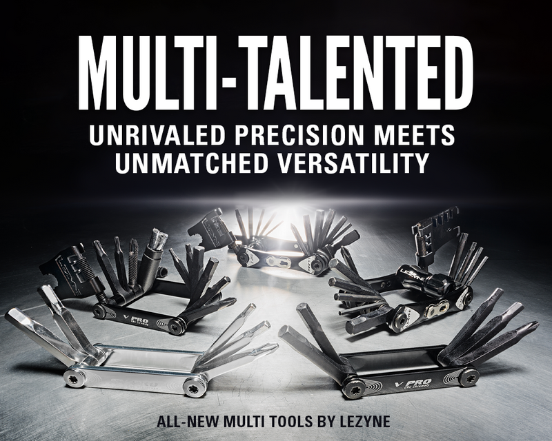 PRESS RELEASE: LEZYNE LAUNCHES COMPLETELY REDESIGNED MULTI TOOL RANGE