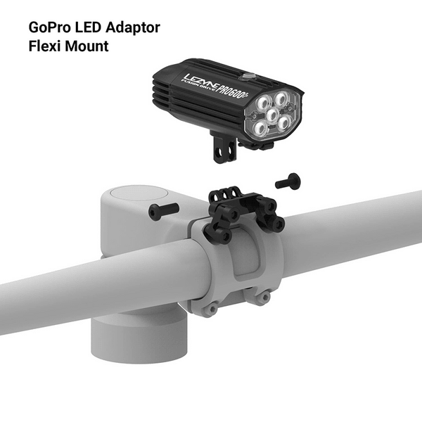 LEZYNE GoPro LED BIKE LIGHT ADAPTER | LED LIGHTING ACCESSORIES