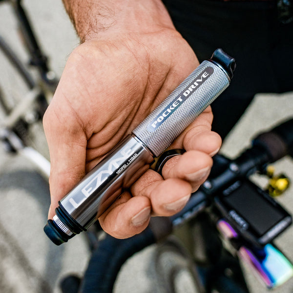 LEZYNE POCKET DRIVE | HAND PUMP FOR ROAD AND GRAVEL BIKES