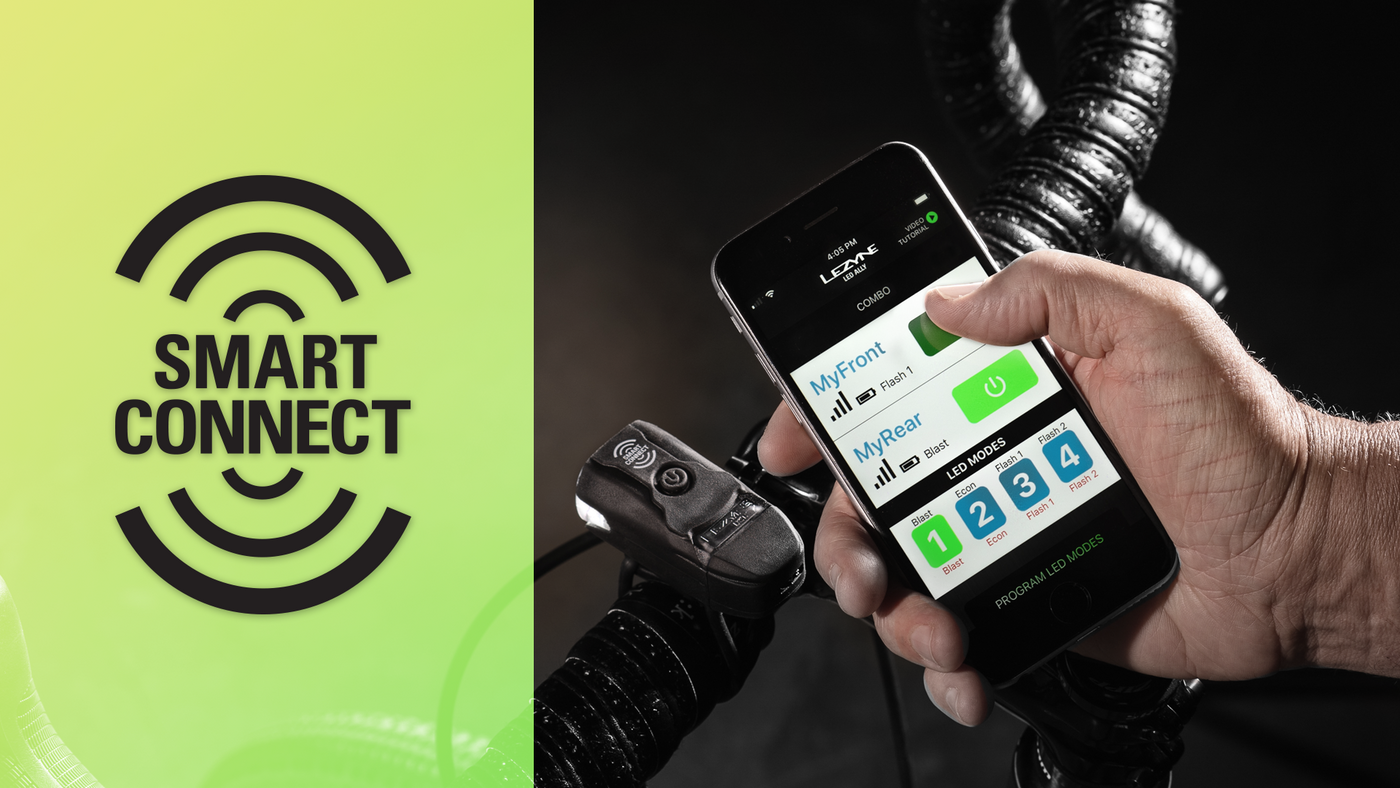 SMART CONNECT - FULL CONTROL OF LEZYNE BIKE LIGHTS
