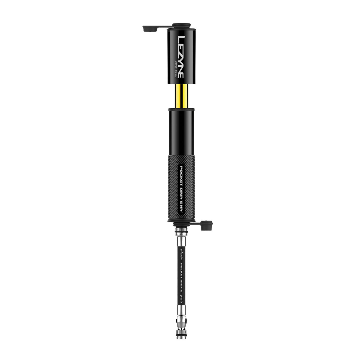 LEZYNE POCKET DRIVE HV | COMPACT MOUNTAIN AND GRAVEL BIKE HAND PUMP