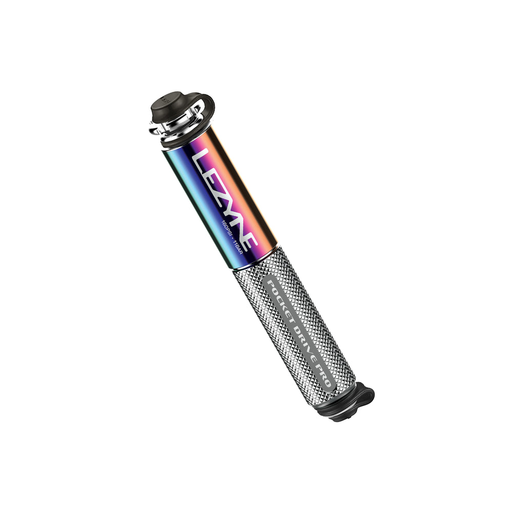 LEZYNE POCKET DRIVE PRO | MINI ROAD AND GRAVEL BIKE HAND PUMP