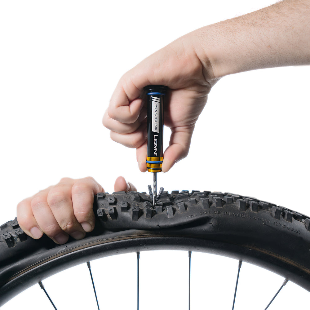 LEZYNE TUBELESS INSERT KIT | HIDDEN TUBELESS BIKE TIRE PLUG KIT