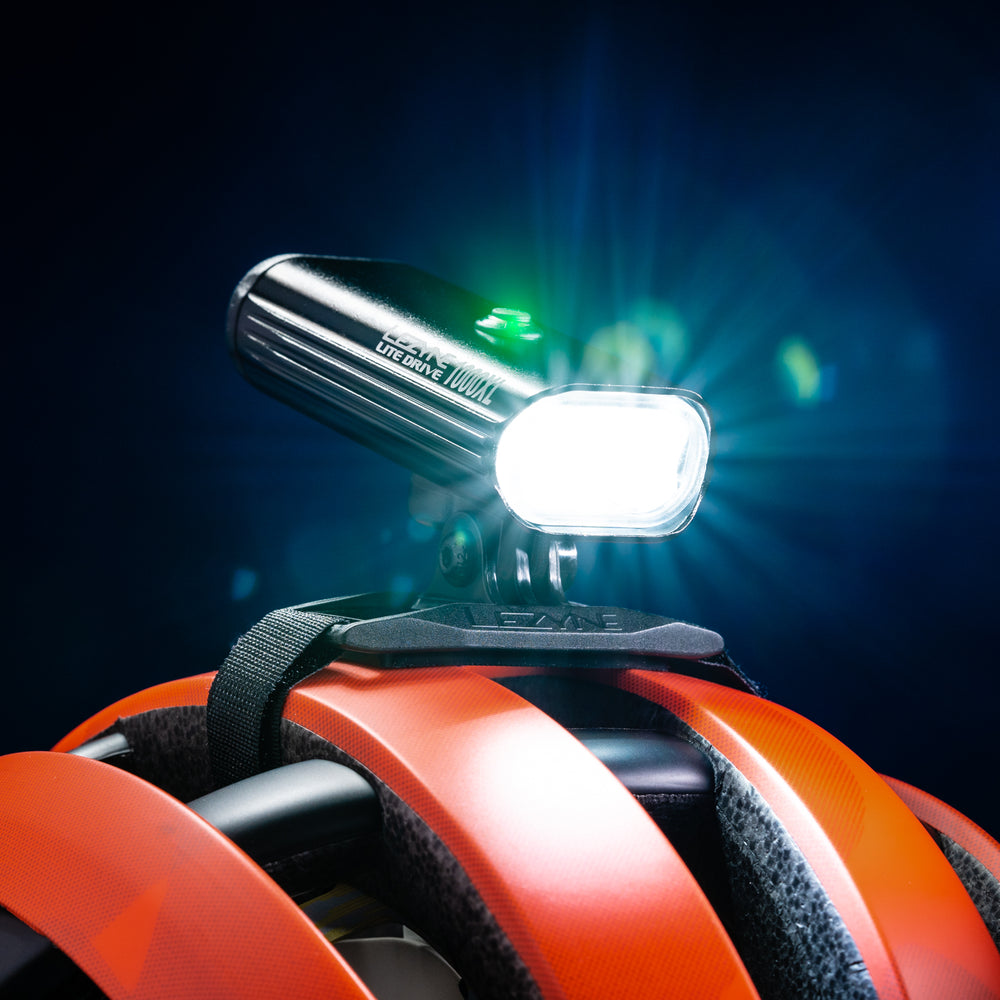 LEZYNE LED HELMET MOUNT - COMPOSITE MATRIX - GoPro | LED LIGHT ACCESSORIES