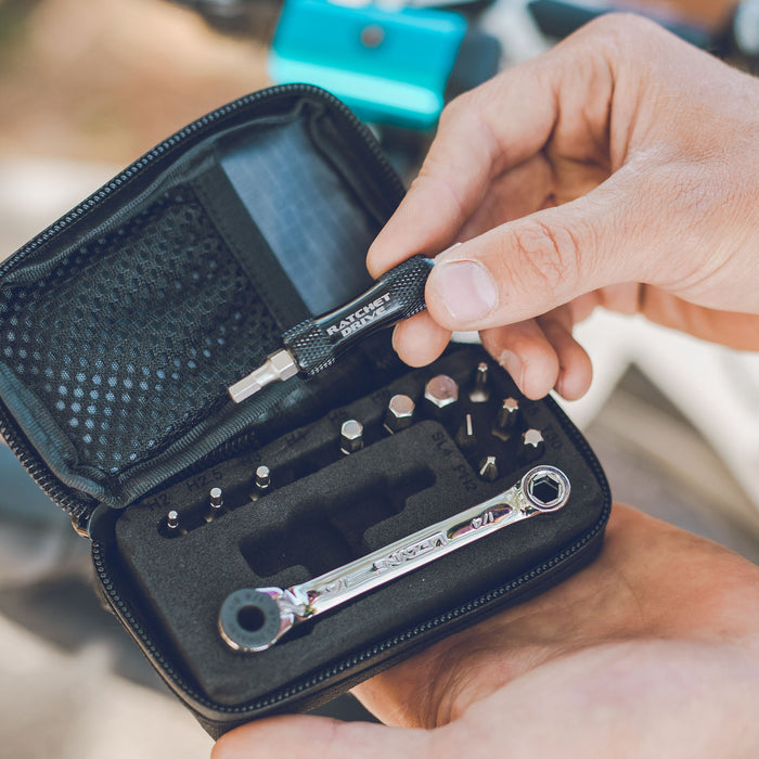 LEZYNE RATCHET KIT | BIKE MULTI TOOL WITH INTERCHANGEABLE BITS